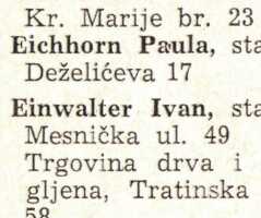 Prezime Einwalter @ Acta Croatica